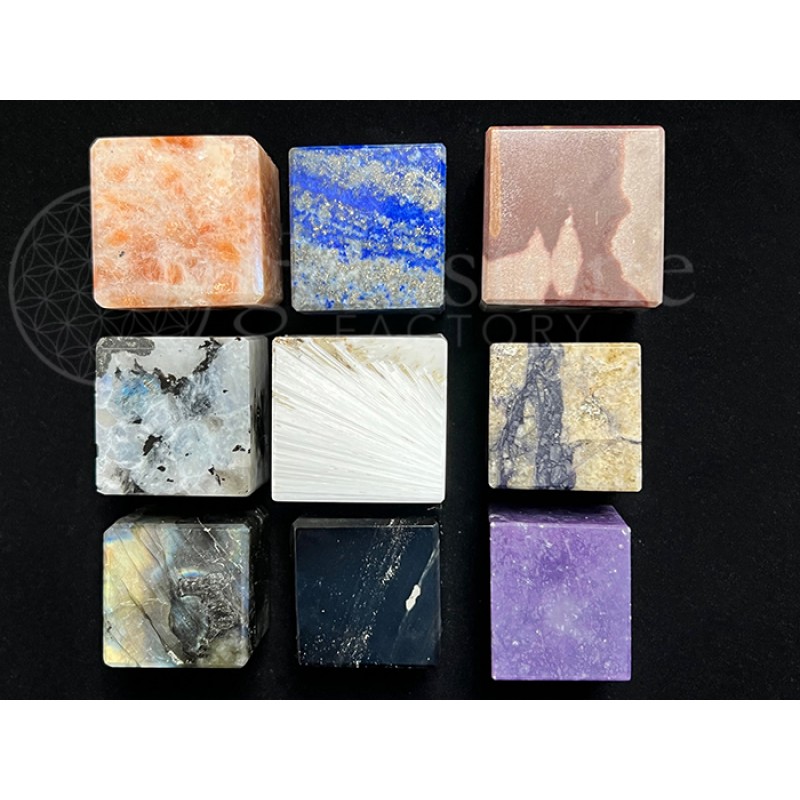Cubes - Gemstone Assorted